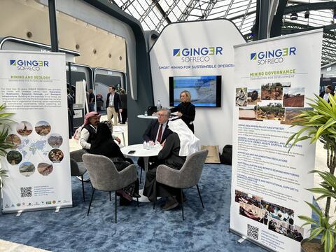 Ginger SOFRECO participe au salon Future Minerals Forum 2025 | Groupe Ginger